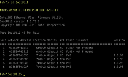 How to Update Firmware on an Intel NIC – Calvin Bui